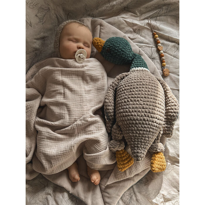 Crochet Plushie Soft Toy – Duck – Baltic Tiny Knit is a brand of unique ...