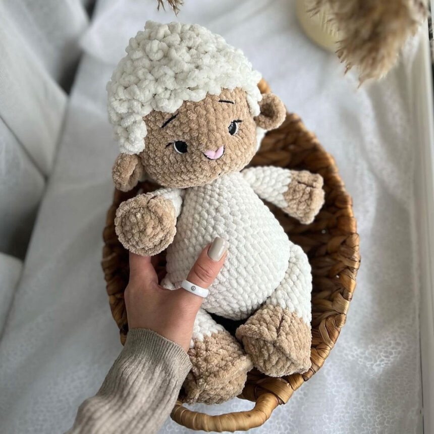 Crochet Plushie Soft Toy – Duck – Baltic Tiny Knit is a brand of unique ...